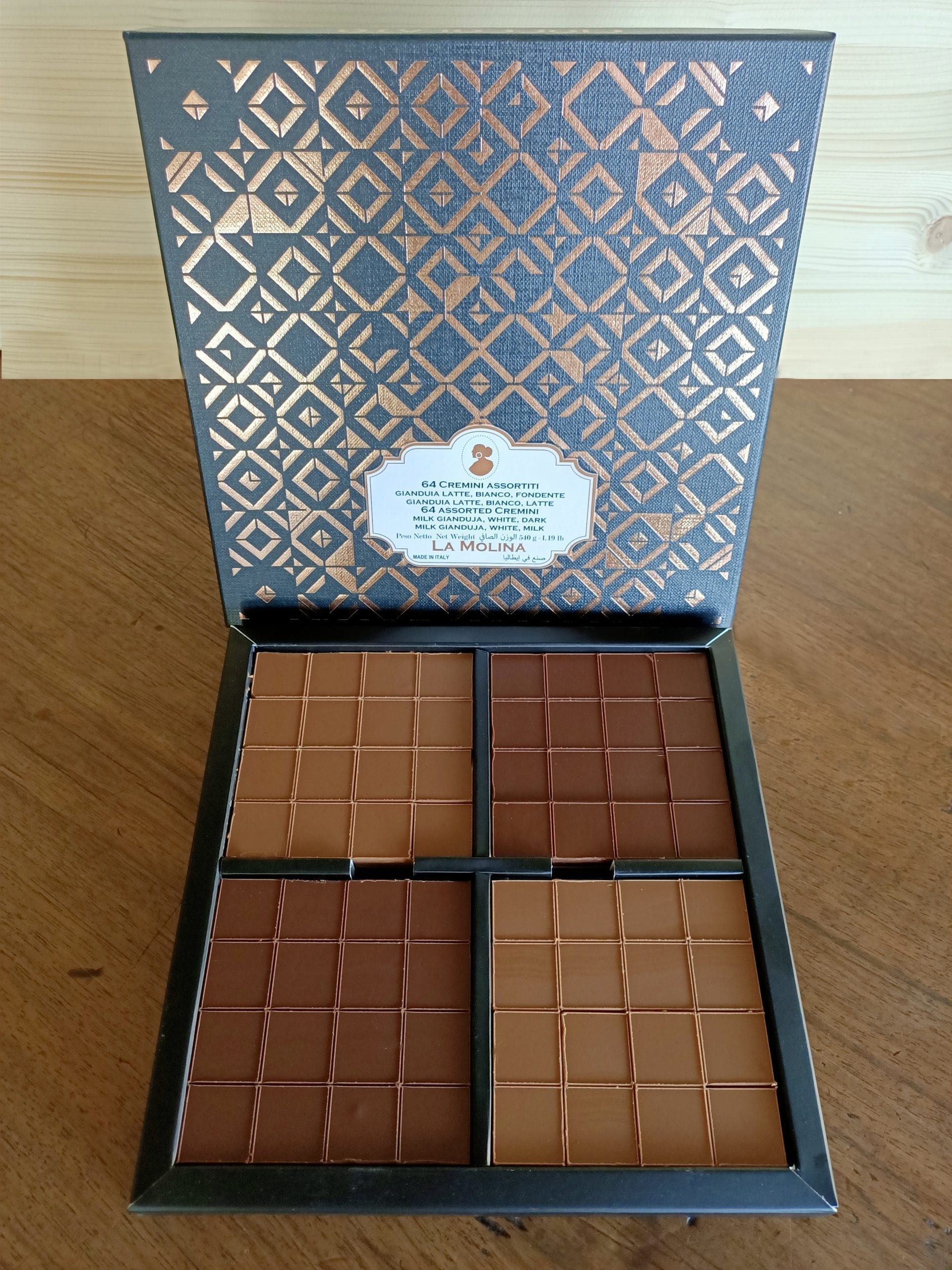 assorted cremini box | La Molina - Cioccolato